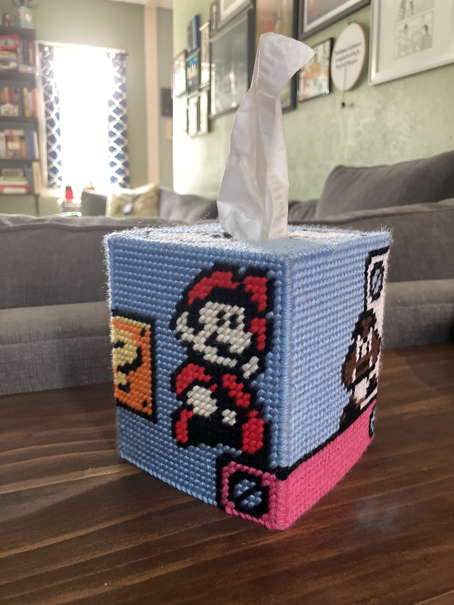 Super Mario Bros 3 Tissue Box Tutorial – That Jane Crafts