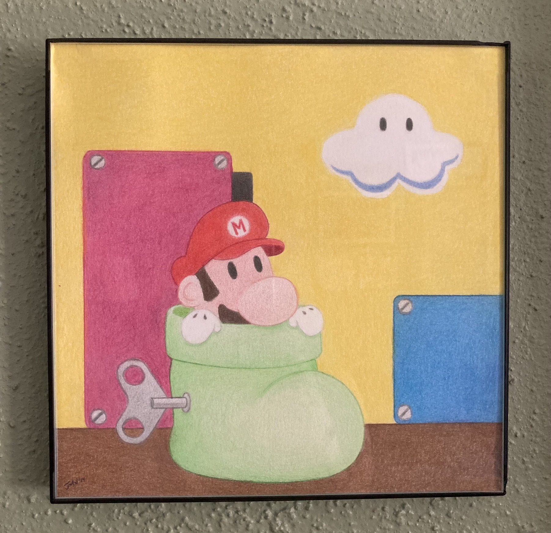 Super Mario Bros 3 Tissue Box Tutorial – That Jane Crafts